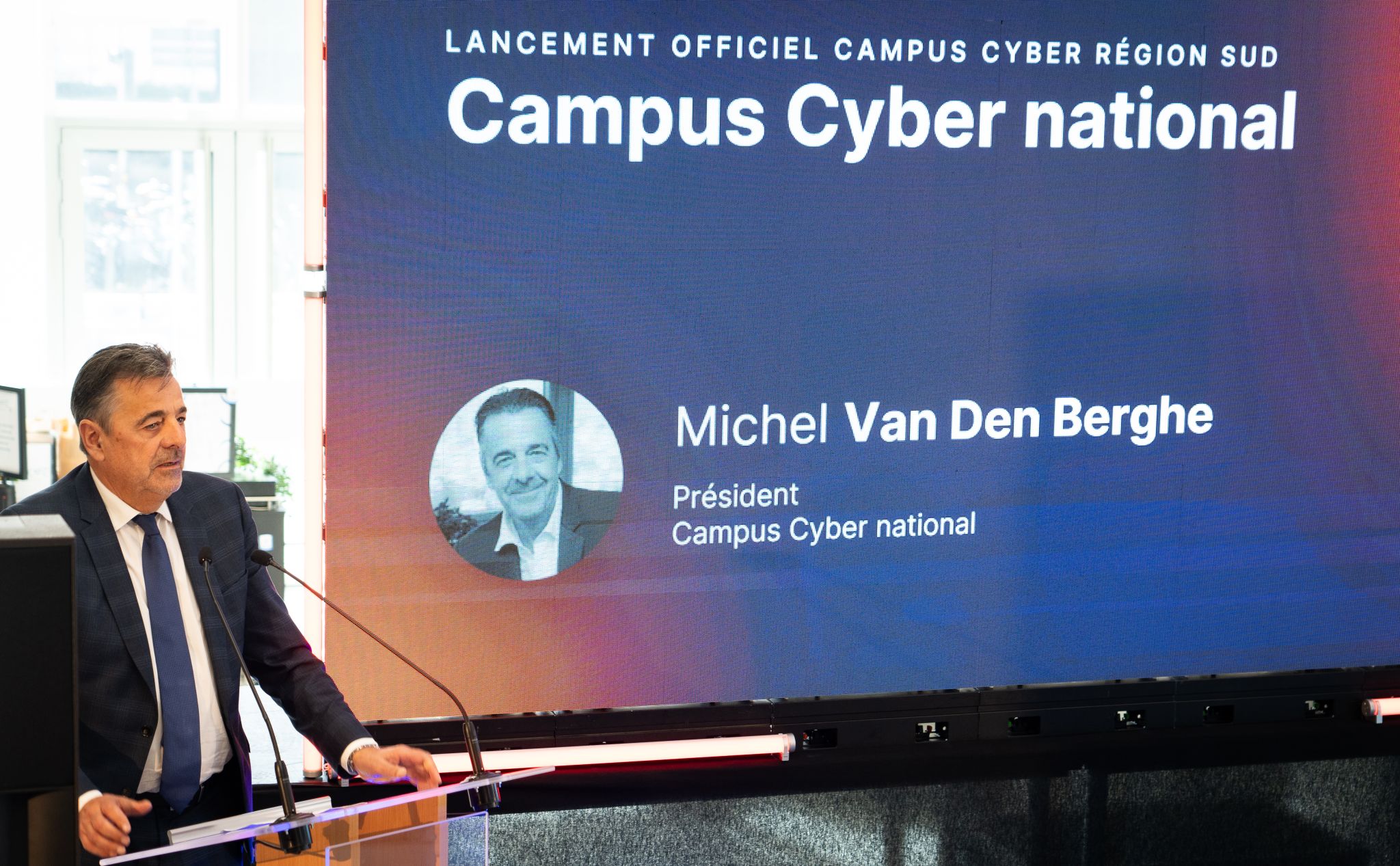 Inauguration du Campus Cyber Région Sud - Campus Cyber